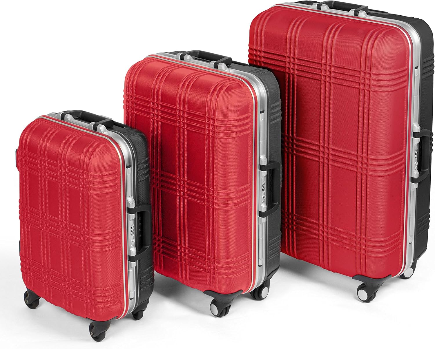 MasterGear - Valises tailles Cabines, Medium ou Grandes - Set de 3 ...