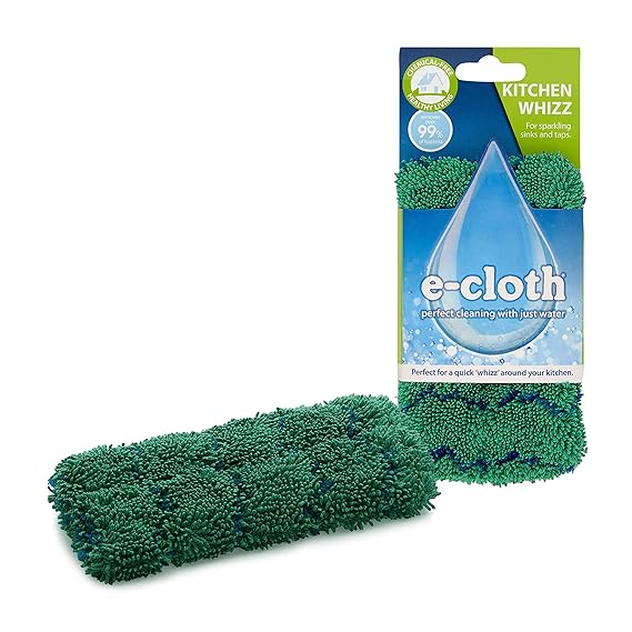 e-Cloth Kitchen Whizz No Chemicals Required Extra Long Cleaning Cloth ...