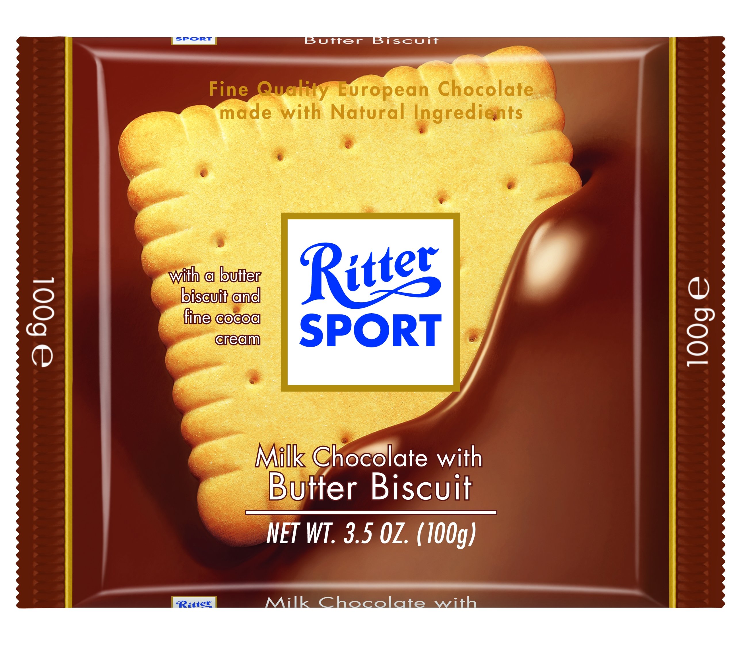Amazon.com : Ritter Sport Bars, Milk Chocolate with Whole Hazelnuts, 3. ...