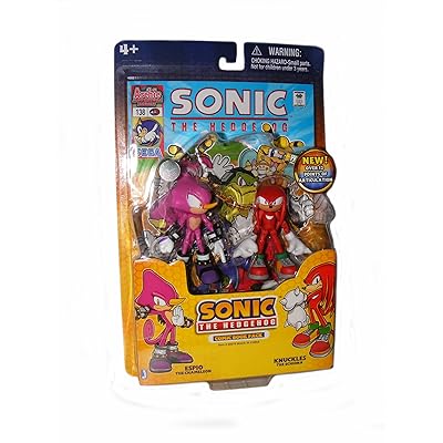 Buy Sonic the Hedgehog 3.5 Inch Action Figure with Comic Book Pack ...