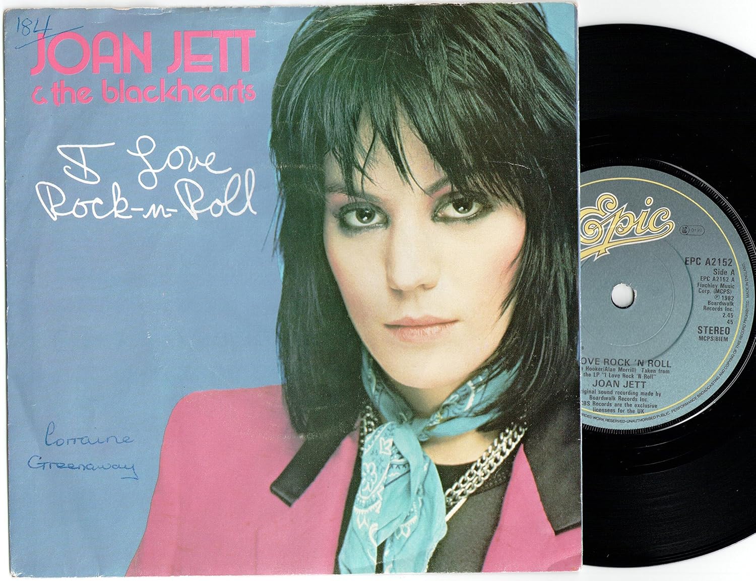 Joan Jett & The Blackhearts - I Love Rock 'N Roll - 7" Single 1982 ...