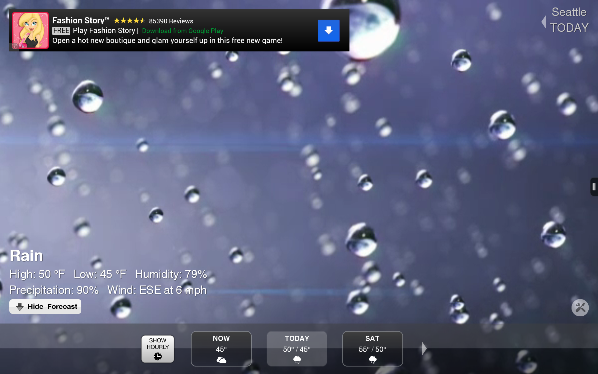 Amazon.com: Weather HD for Tablets Free: Appstore for Android