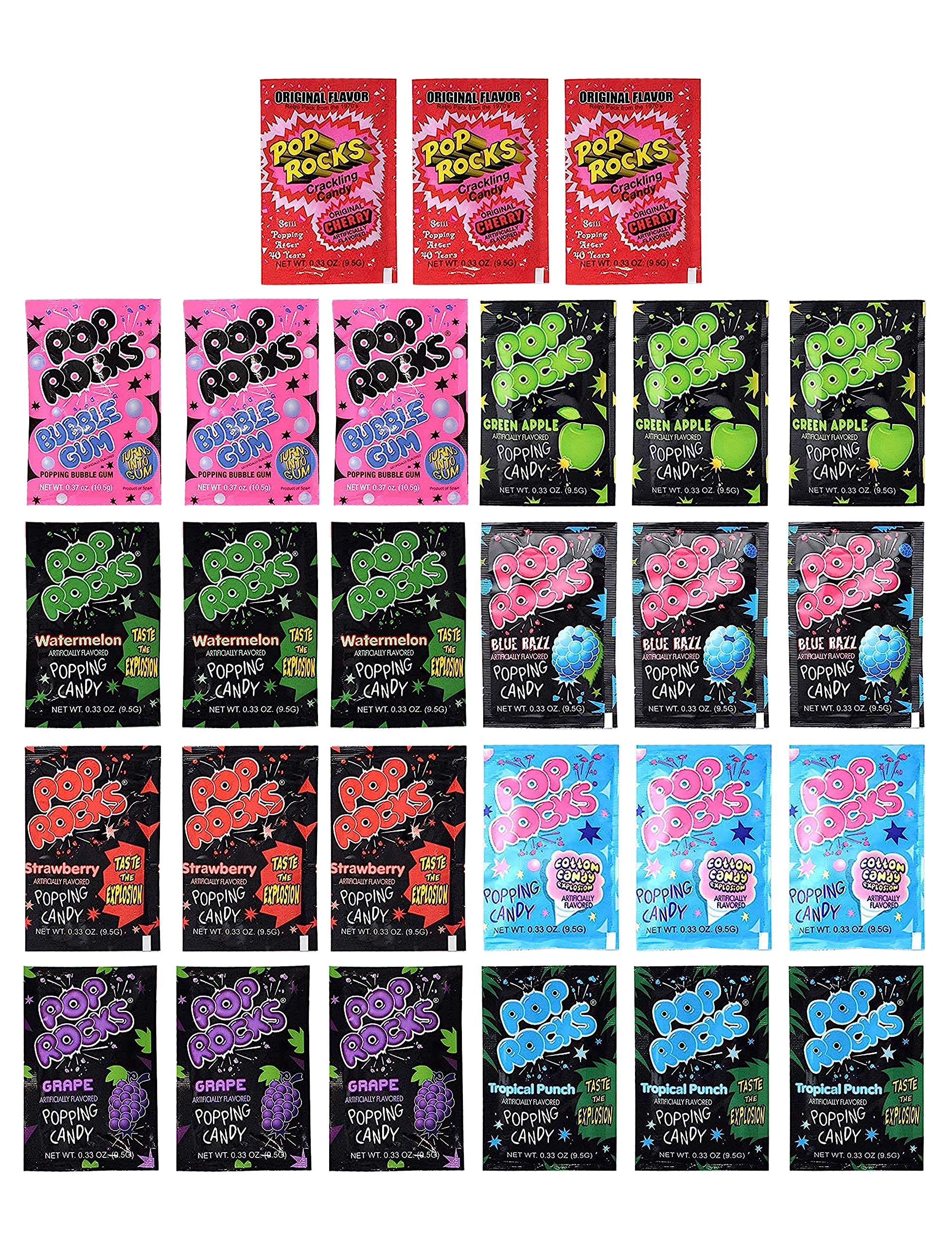 Mua BLUE RIBBON Pop Rocks Pack - 9-Flavor Variety- 27 Piece trên Amazon ...