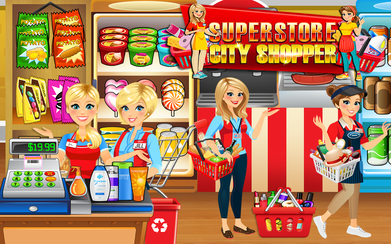 Supermarket Superstore - Big City Shopping Spree & Grocery Store Games ...