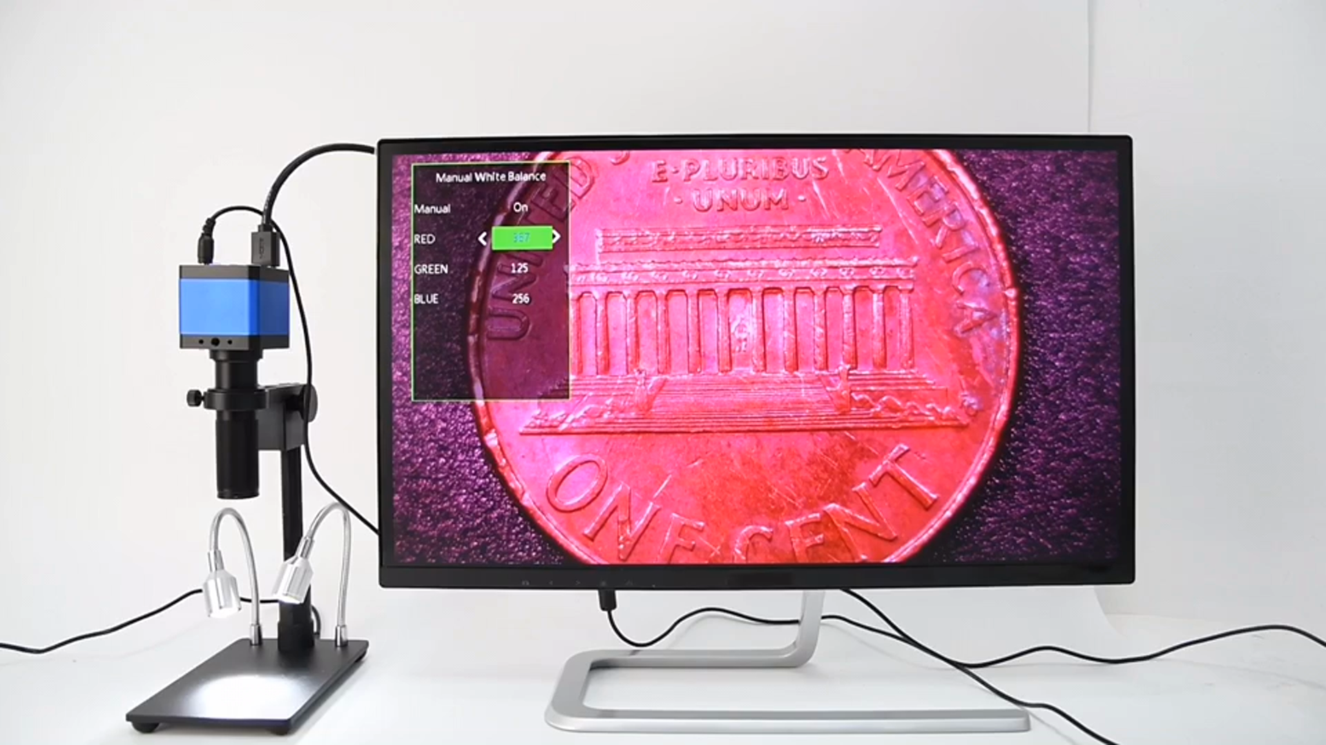 Watch HAYEAR 16MP HDMI Industrial Microscope Kit for Coin/ Coins on ...