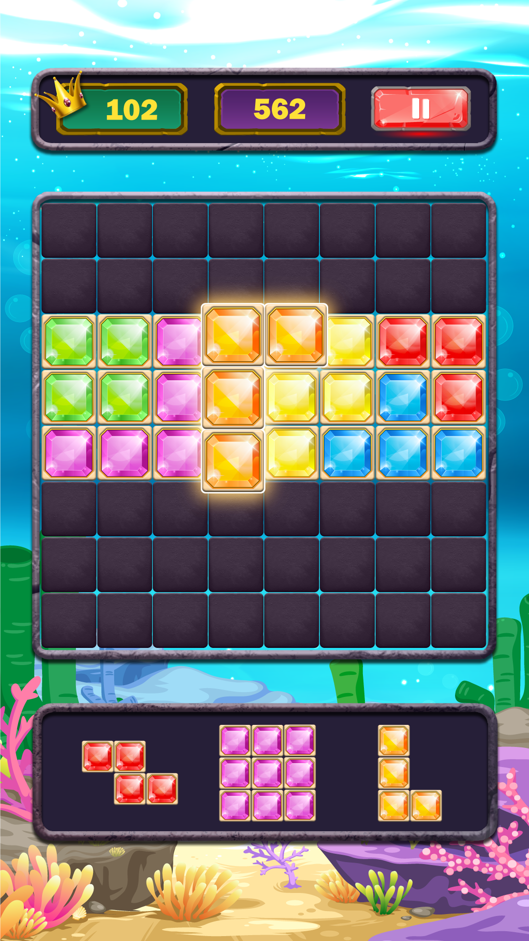 Block Puzzle Classic Jewel Block Puzzle Game Free Puzzles Amazon