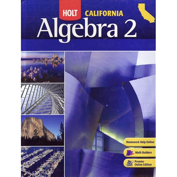 California Algebra 1 Book Cover