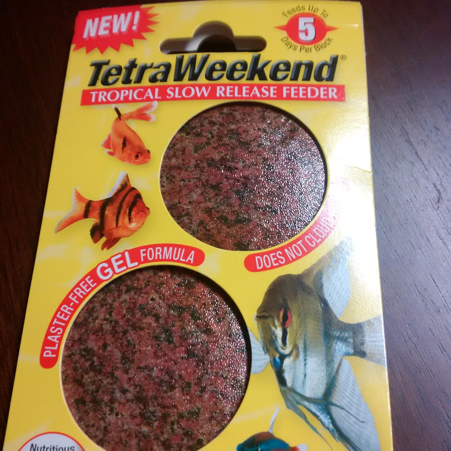 Amazon.com : Tetra 77151 5 Day Gel Fish Feeder : Garden & Outdoor