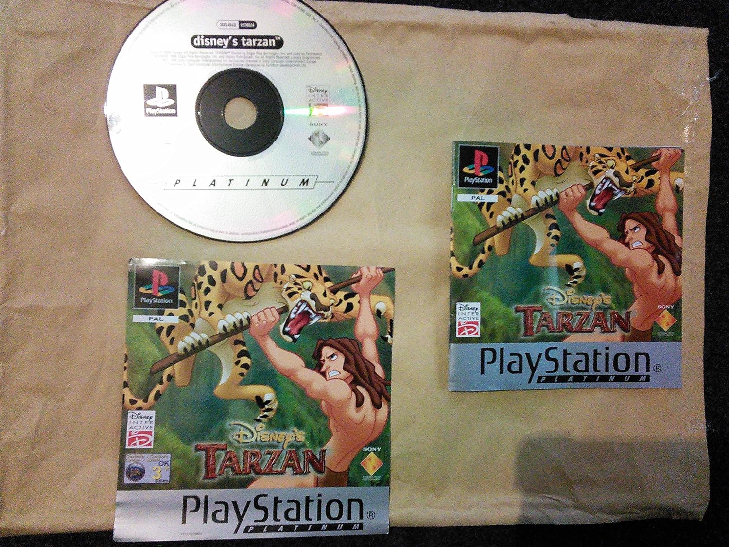 Disney's Tarzan - Platinum: Sony Playstation: Amazon.co.uk: PC & Video ...