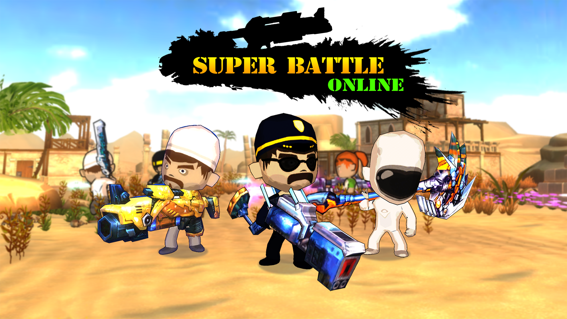 Super Battle Online: Multiplayer Shooting Game - Battle Royale Games ...