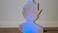 Large Image Dragon Ball Z Goku Acrylic 3D Night Lights USB LED Table ...