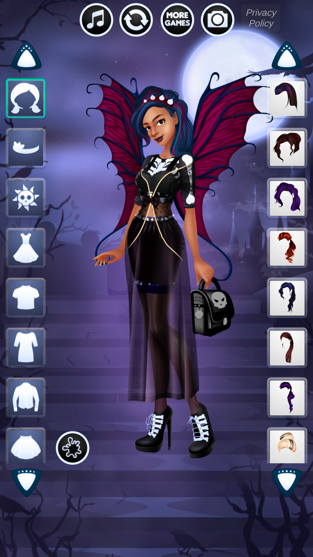 Gothic Dress Up - Girls Fashion Game:Amazon.com:Appstore for Android