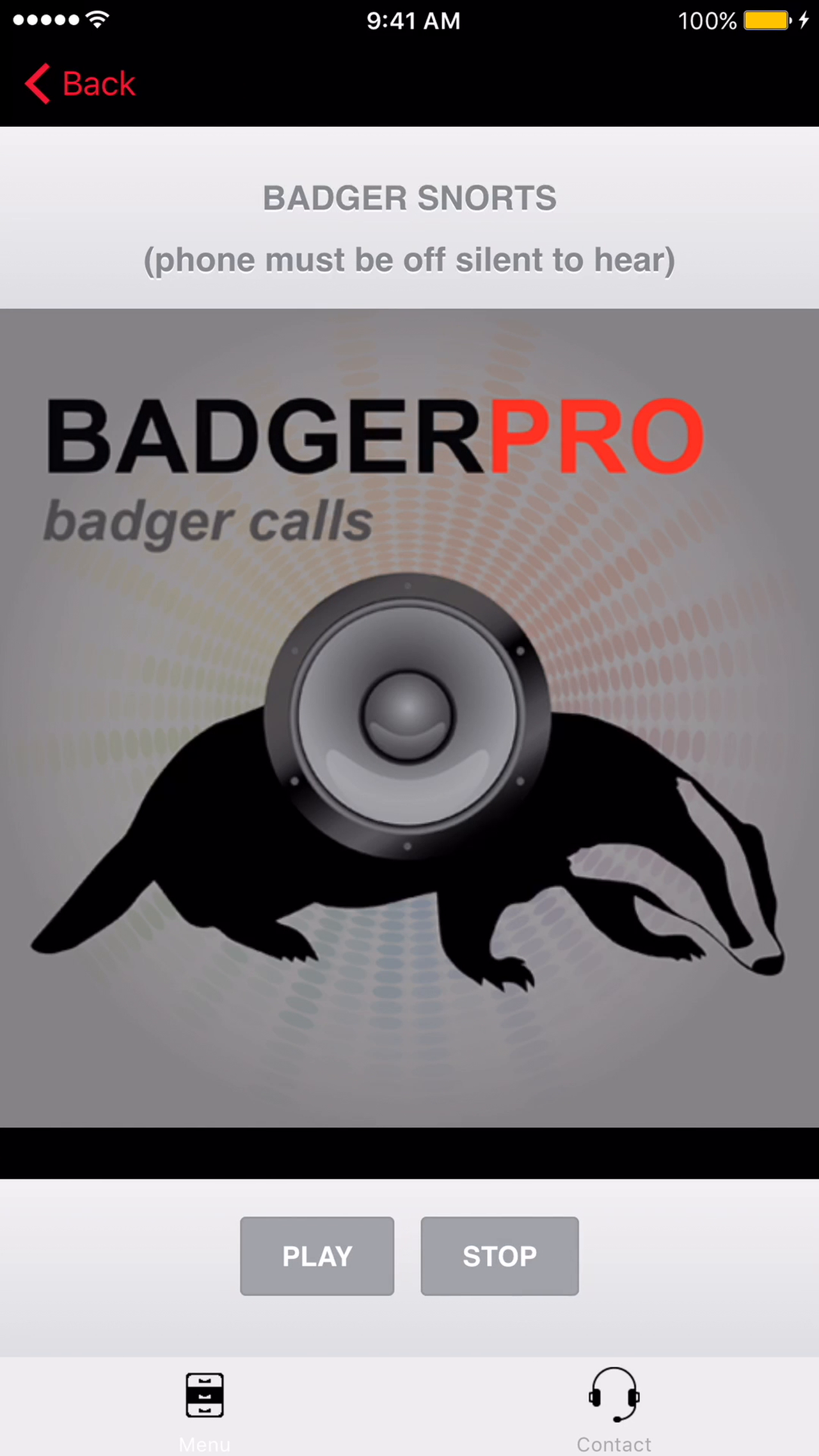 REAL Badger Calls App & Badger Sounds for Hunting - BLUETOOTH ...