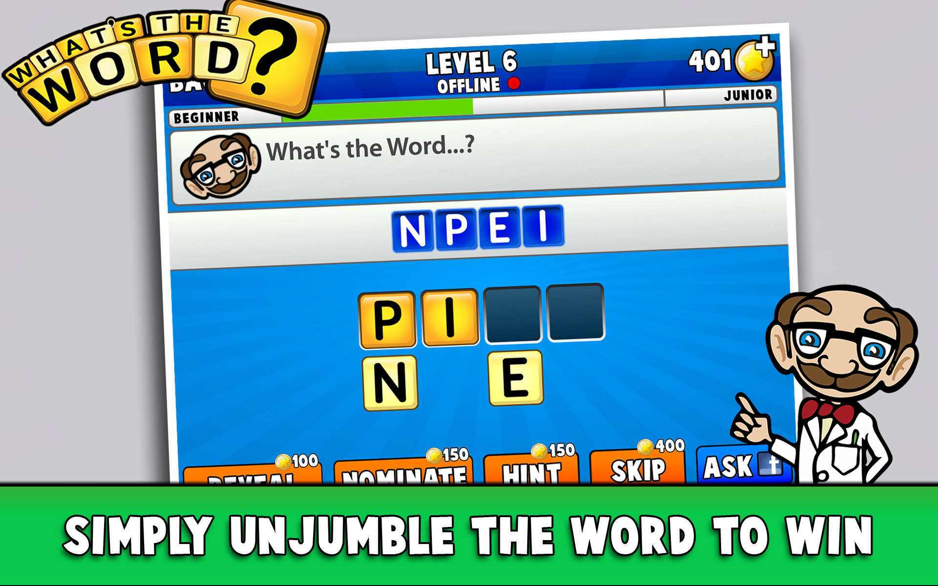 What's the Word? - Word Puzzle Quiz:Amazon.co.uk:Appstore for Android