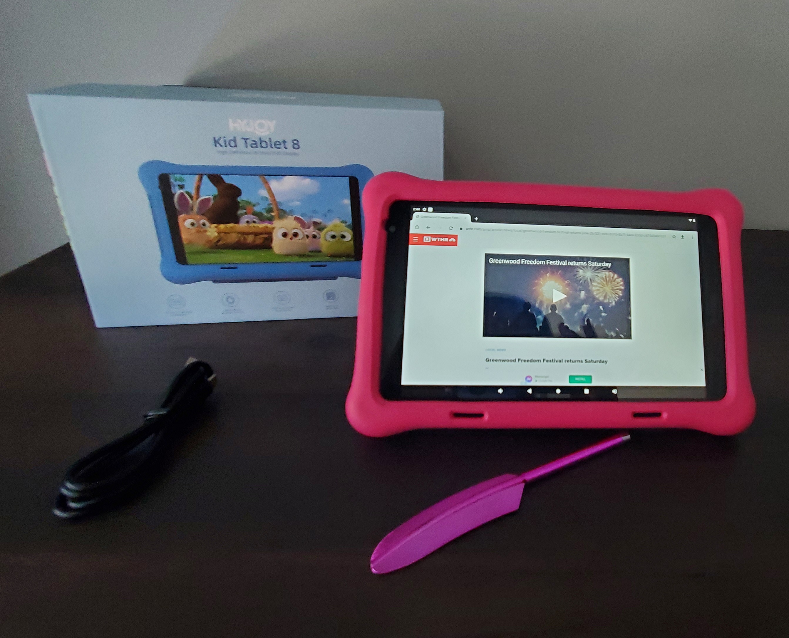 $18/mo - Finance Hyjoy 8 inch Kids Tablet, 1920 X 1200 IPS FHD Display ...