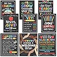 Amazon.com : Hadley Designs Motivational Posters for Classroom - 9 ...