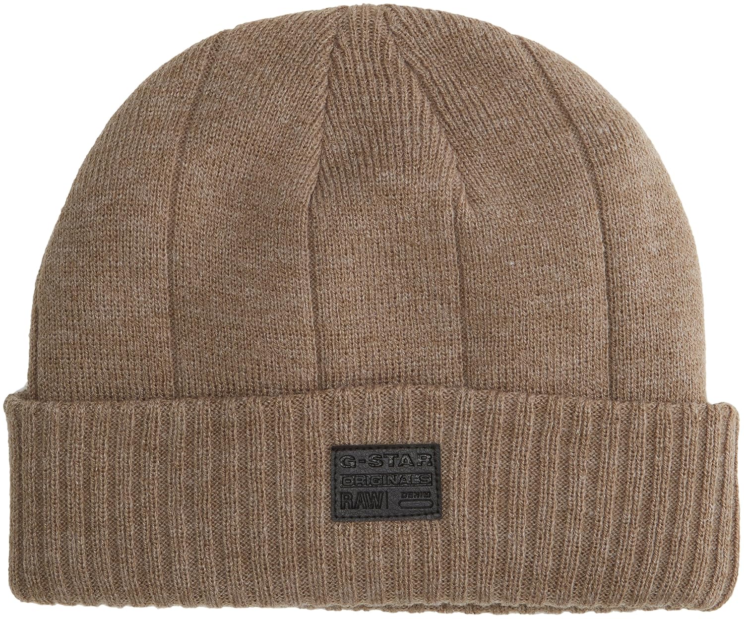 G-STAR RAW Men's Wanin Beanie, Brown (Antelope HTR 8924), One (Size: PC ...