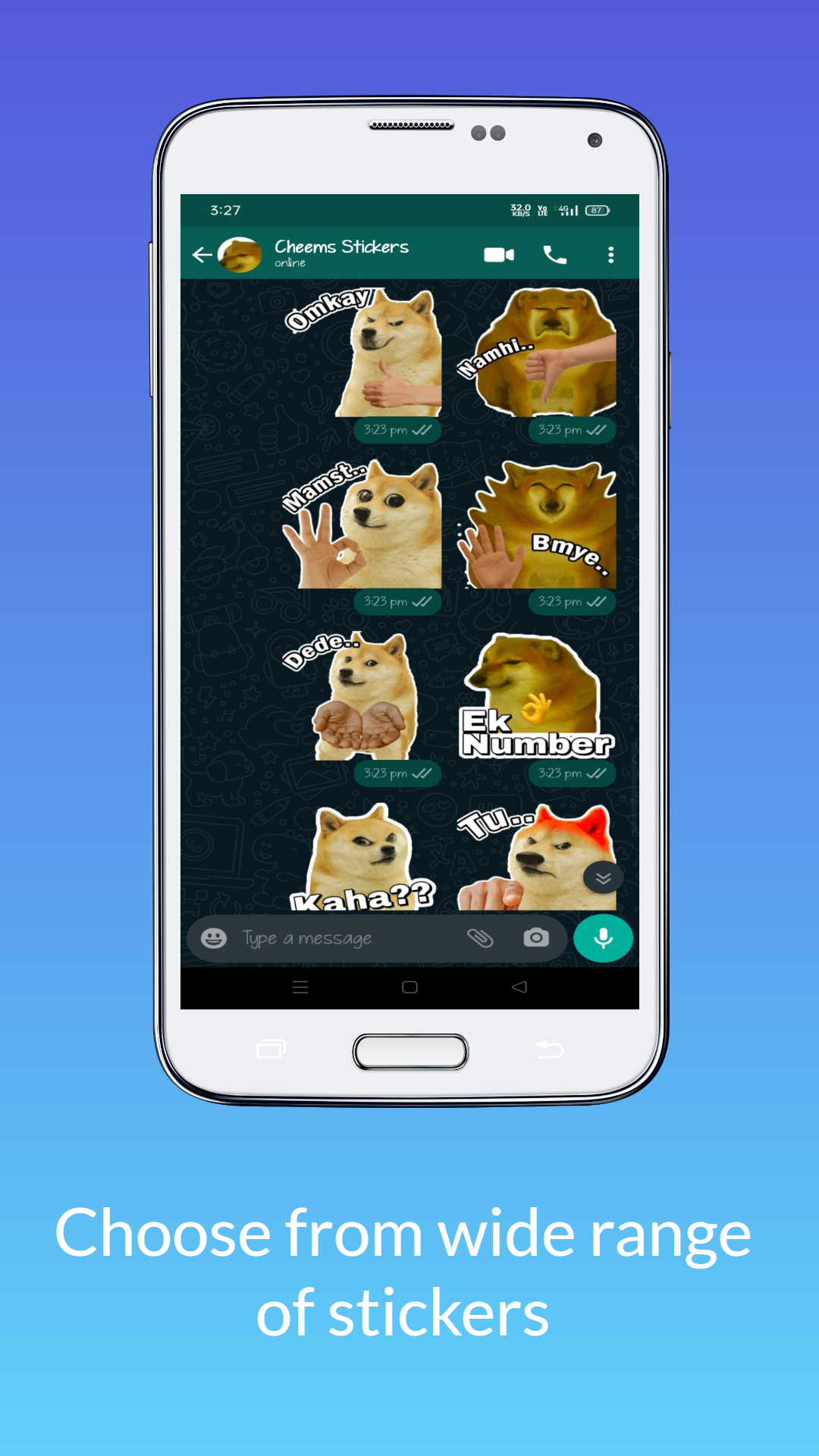 Cheems stickers for WhatsApp - WAStickerApps:Amazon.in:Appstore for Android