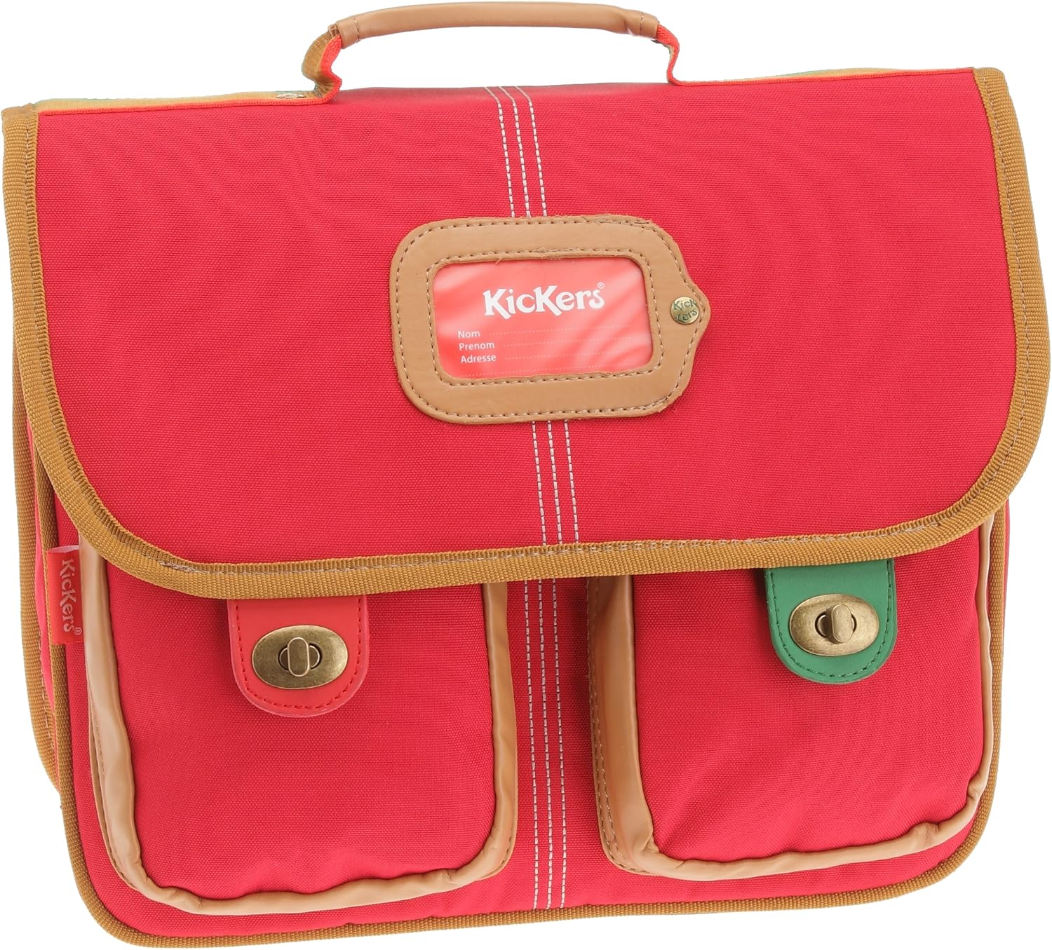 Kickers School Bag, red (Red) - Kil 23012_Rouge: Amazon.co.uk: Luggage