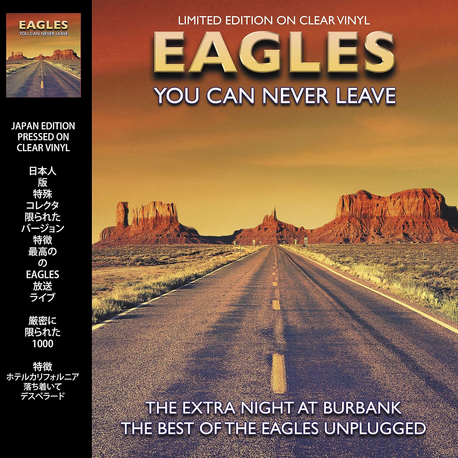 EAGLES - YOU CAN NEVER LEAVE: LIMITED EDITION ON CLEAR VINYL: Amazon.de ...