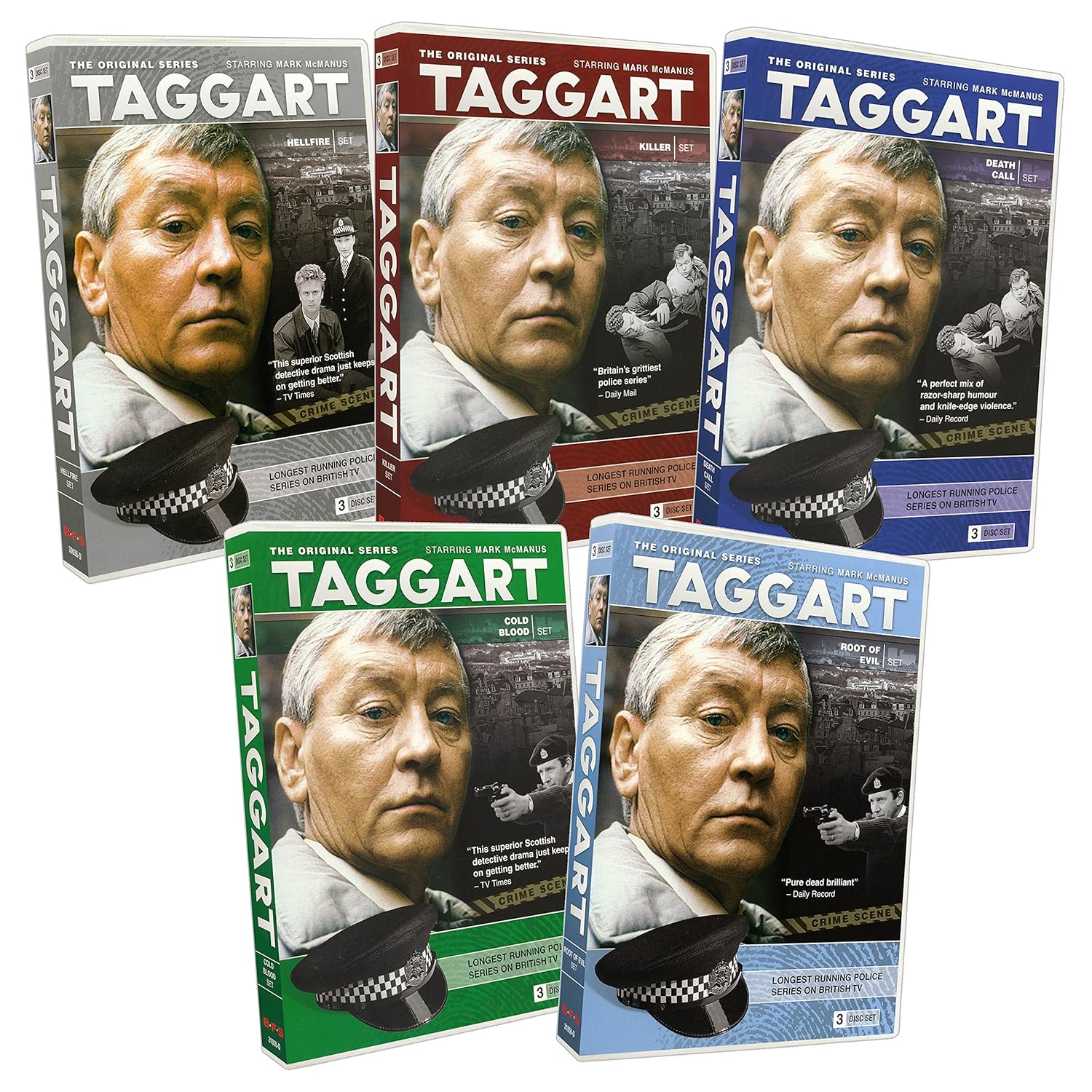 Amazon.com: Taggart: The Original Series 5 Pack (Cold Blood / Root of ...