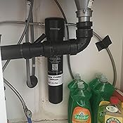Waterdrop 15UA Under Sink Water Filter System, 16K Gallons Main Faucet ...