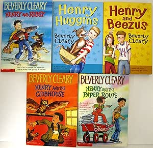 Amazon.com: Set of 5 BEVERLY CLEARY Henry Chapter Books ~ Henry and the ...