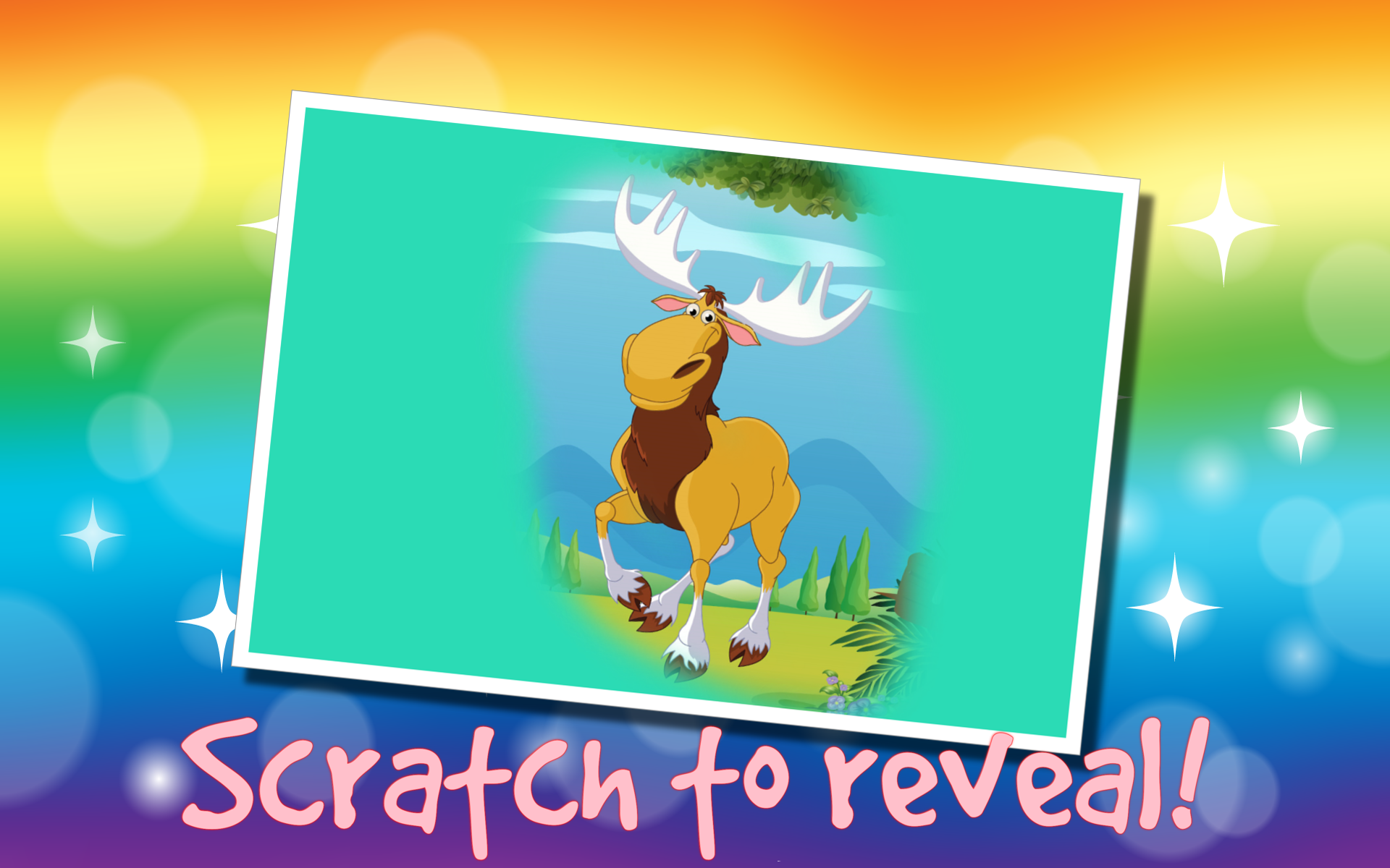 Kids Animals Scratch & Color 2 - Amazing Wild Animals Safari at the Zoo ...