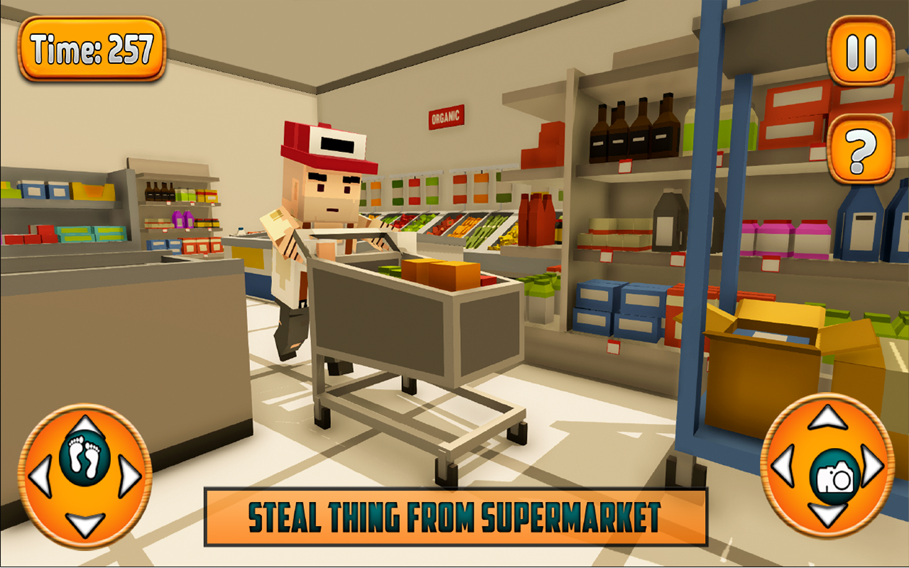 Scary Manager in Supermarket: Creepy Neighbor Escape Games:Amazon.co.jp ...
