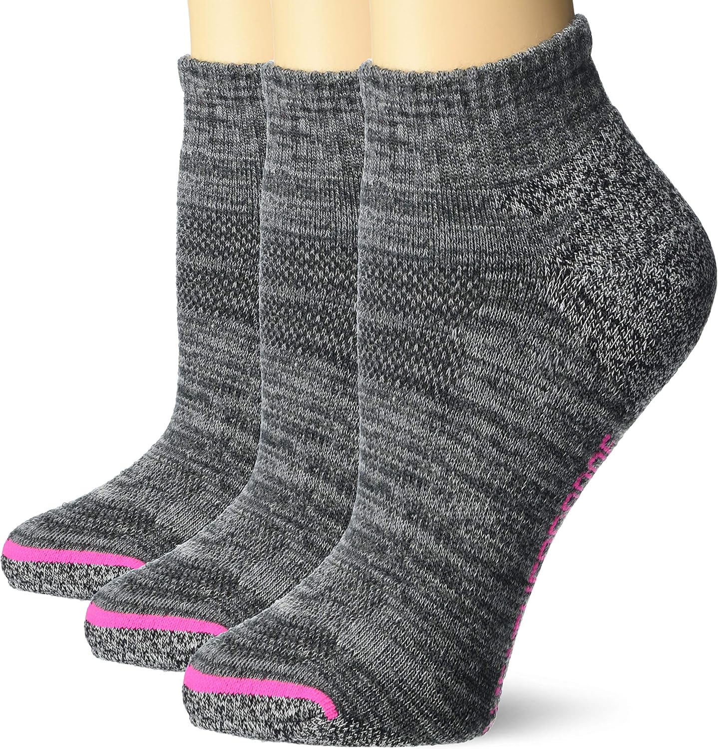 Weatherproof Women's Crew Socks, Light Pastel Grey, 9-19: Amazon.co.uk ...