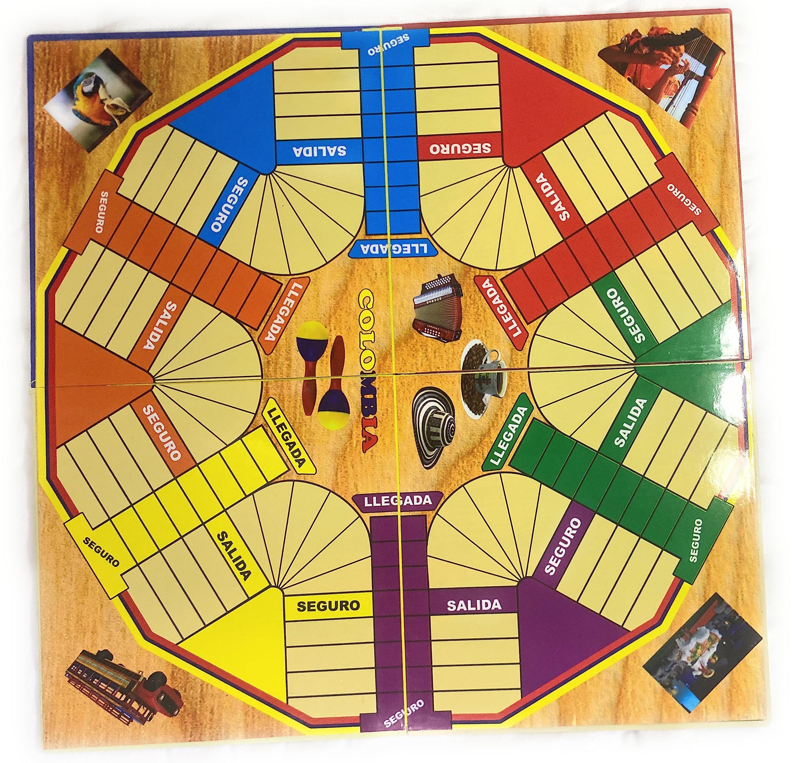 Mua TABLERO DE PARQUES Colombiano plegable de 2 lados magnetico Ideal ...