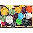 Amazon.com: Set of 3 - Nylon Net Double Thickness Handmade Crocheted ...
