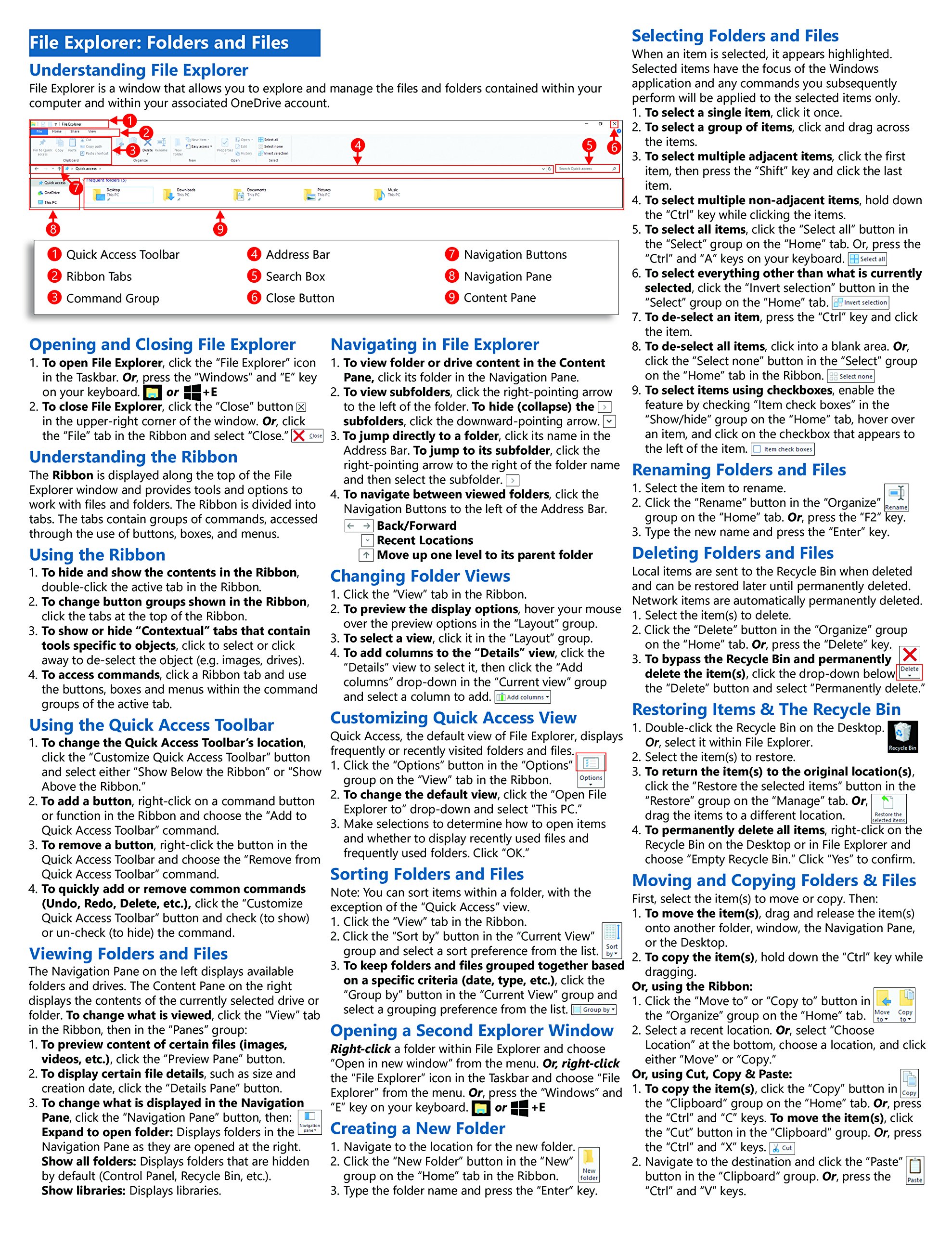 Mua Windows 10 Introduction 2017 Creators Update Quick Reference Training Tutorial Guide (Cheat ...