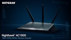 Amazon.com: NETGEAR AC1200 WiFi DSL (Non-Cable) Modem Router 802.11ac ...
