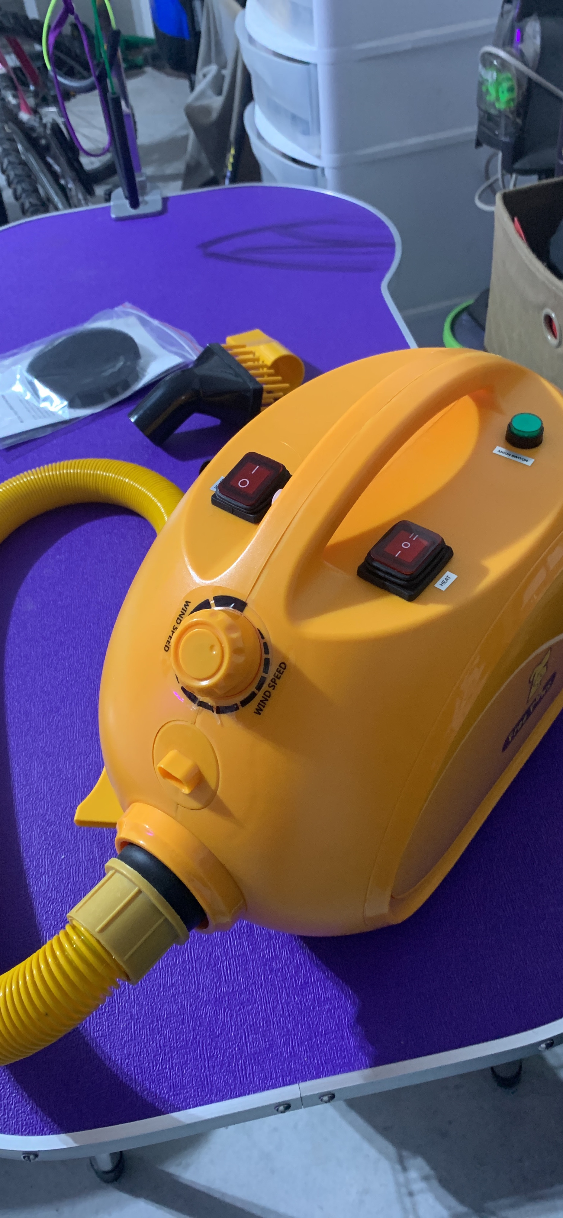 $16/mo - Finance Free Paws Dog Dryer 4.0 HP Stepless Adjustable Speed ...