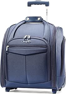 Amazon.com | Samsonite Silhouette 12 Rolling Tote Blue | Travel Totes