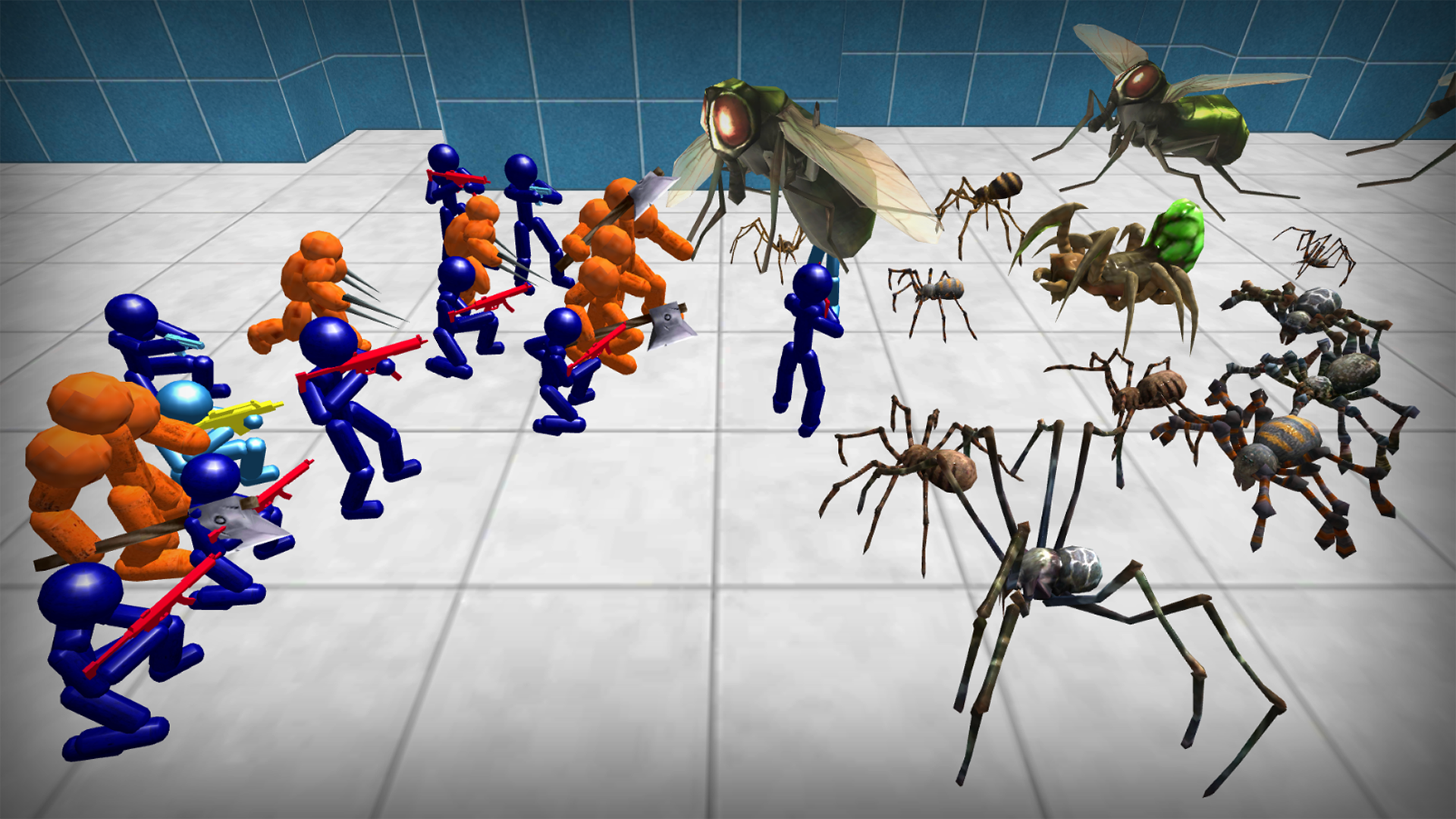 Amazon.com: Stickman Spiders Battle Simulator: Appstore for Android