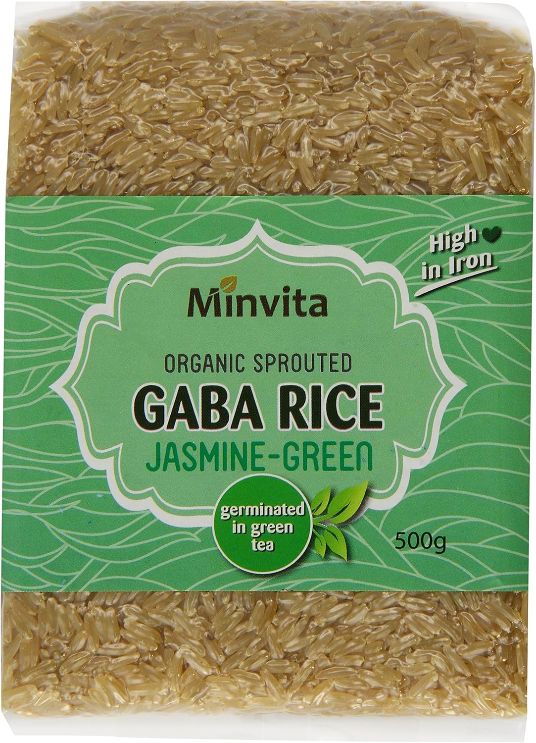 Minivita Organic Gaba Rice Jasmine Green 500 g (Pack of 12): Amazon.co ...