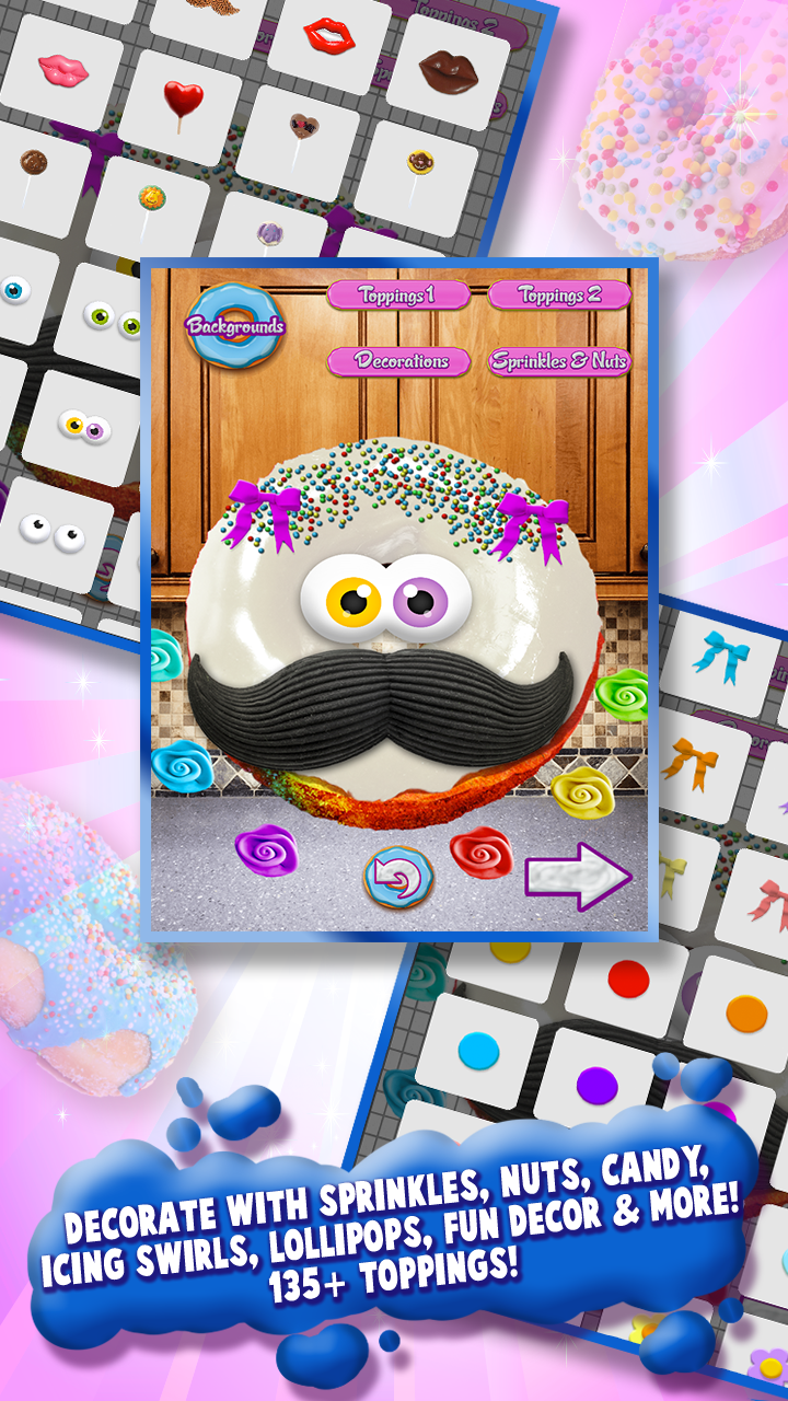 Donut Maker - Croissant Donuts Kids Cooking Game FREE: Amazon.com.au ...