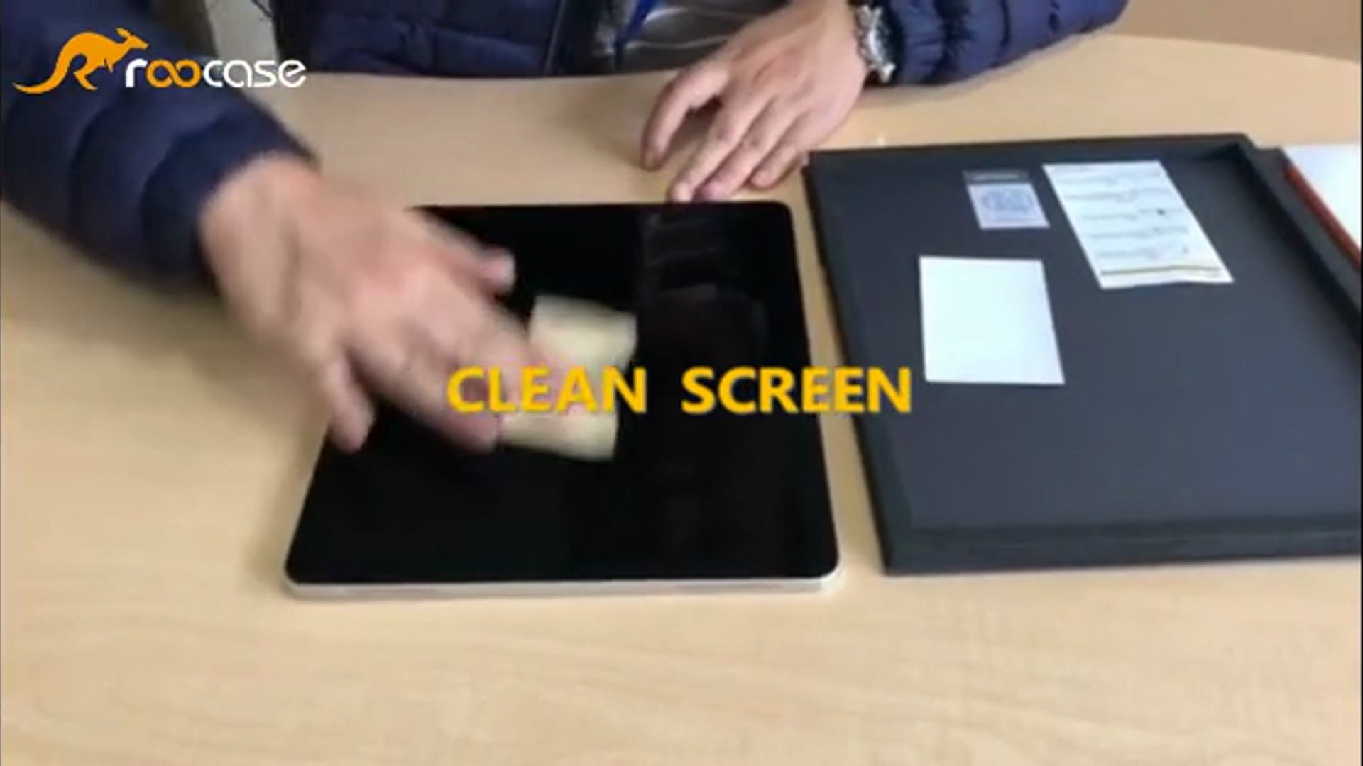 Watch iPad Pro Tempered Glass Screen Protector Installation Guide Video ...