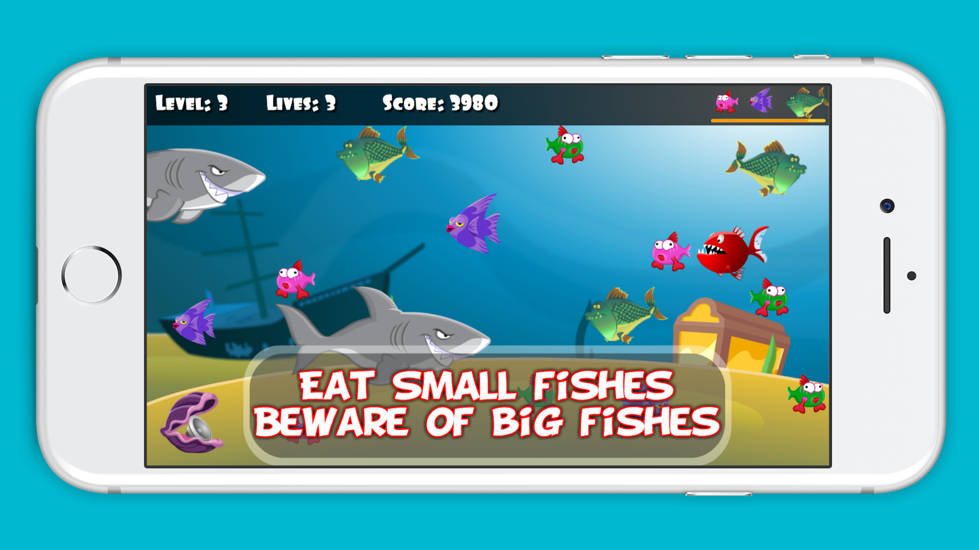Hungry Piranha Fish: Amazon.ca: Appstore for Android