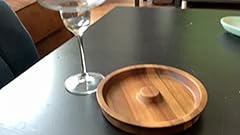 Amazon.com | Cork & Mill Margarita Salt Rimmer, Acacia Wood Glass ...