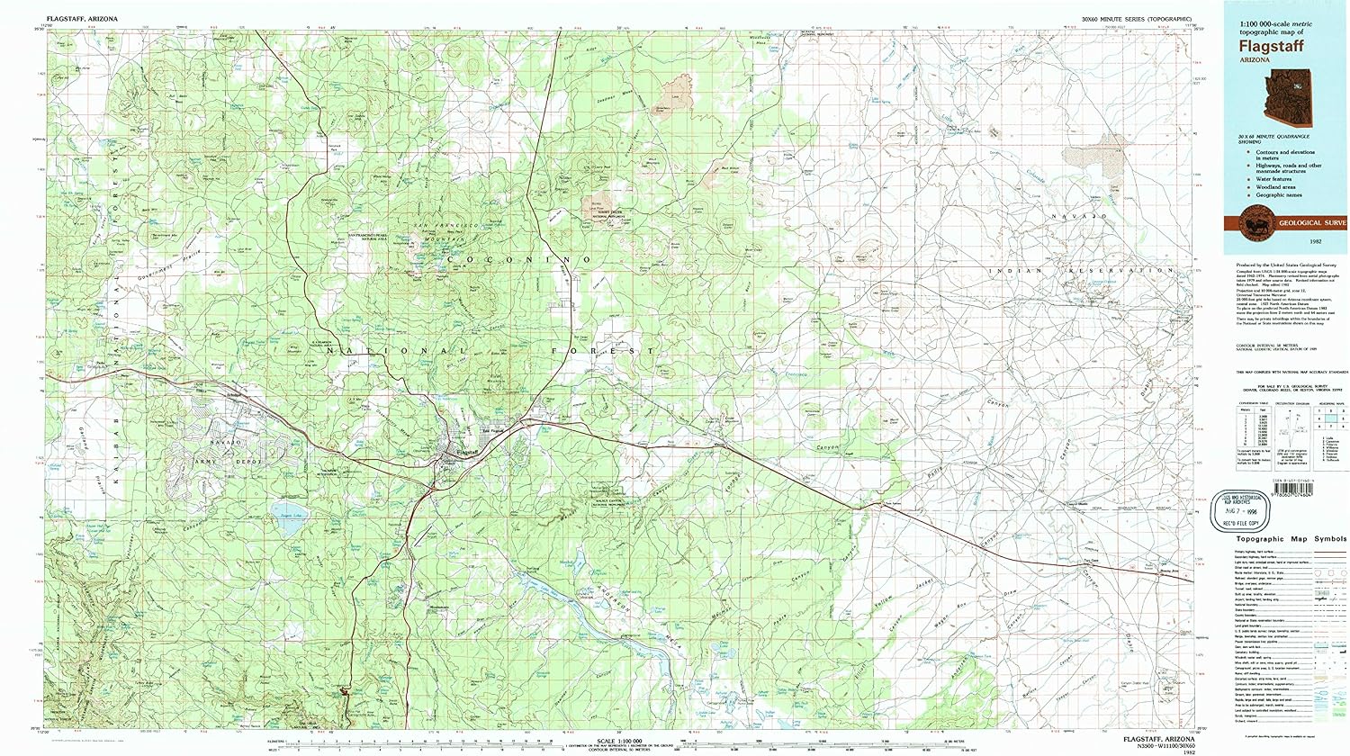 Flagstaff AZ Zip Code Map Flagstaff AZ Zip Code Map