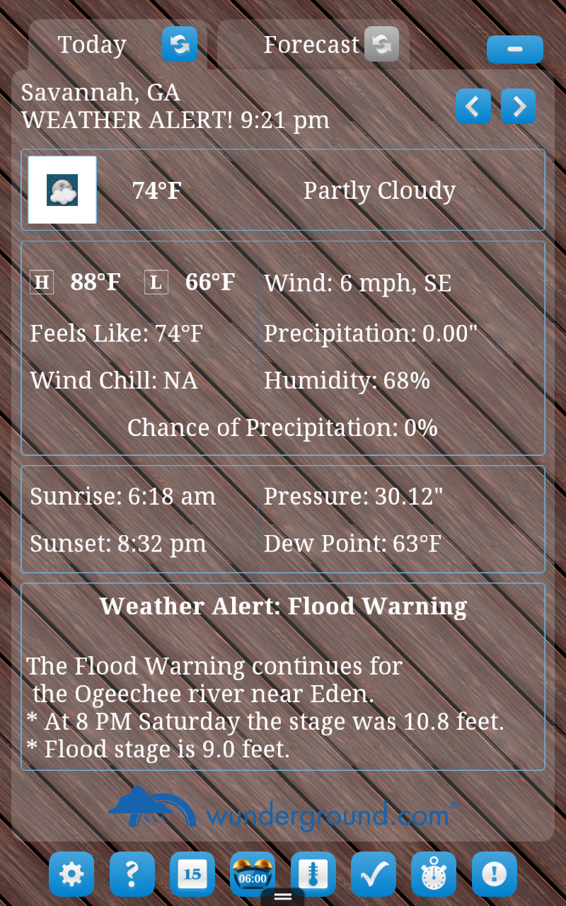 Weather, Calendar, Alarm Clock, ToDo List, Nightstand, Stopwatch ...