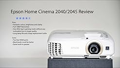Amazon.com: Epson Home Cinema 2040 1080p 3D 3LCD Home Theater Projector ...