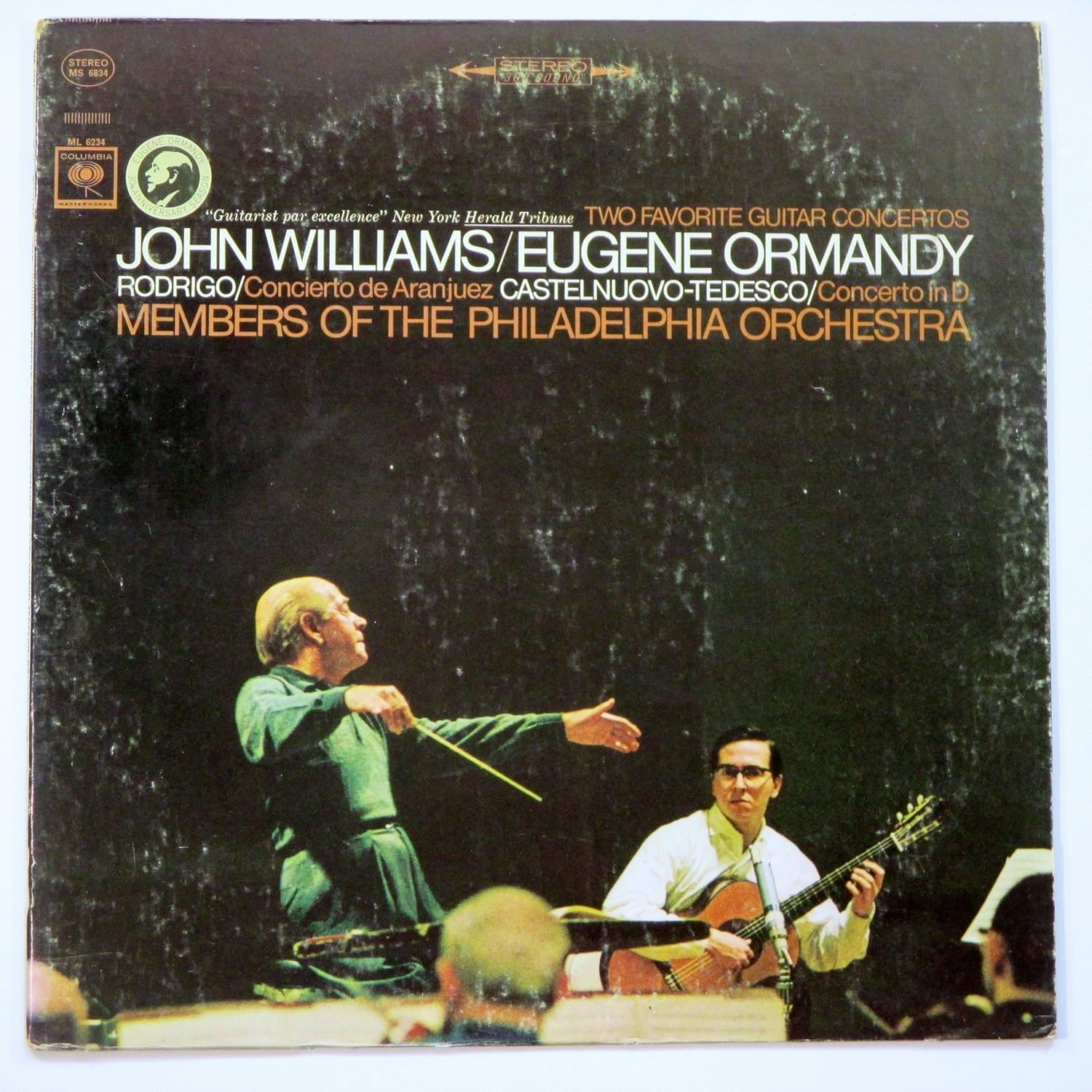 Rodrigo, Castelnuovo-Tedesco, John Williams, Eugene Ormandy, Members of ...