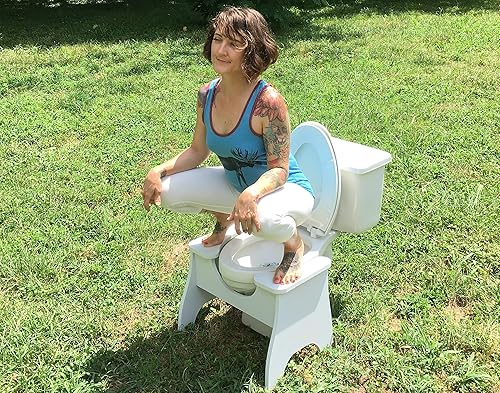 Poop Stoop High Full-Squat Toilet Squatting Stool in Bahrain | Whizz ...