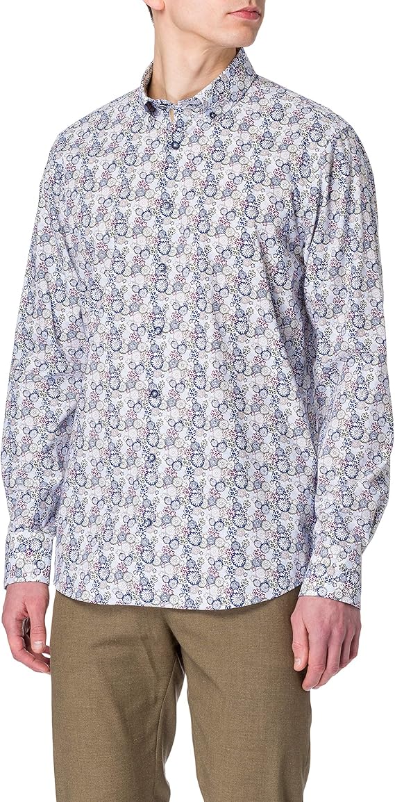 Bugatti Men's Shirt: Amazon.co.uk: Clothing