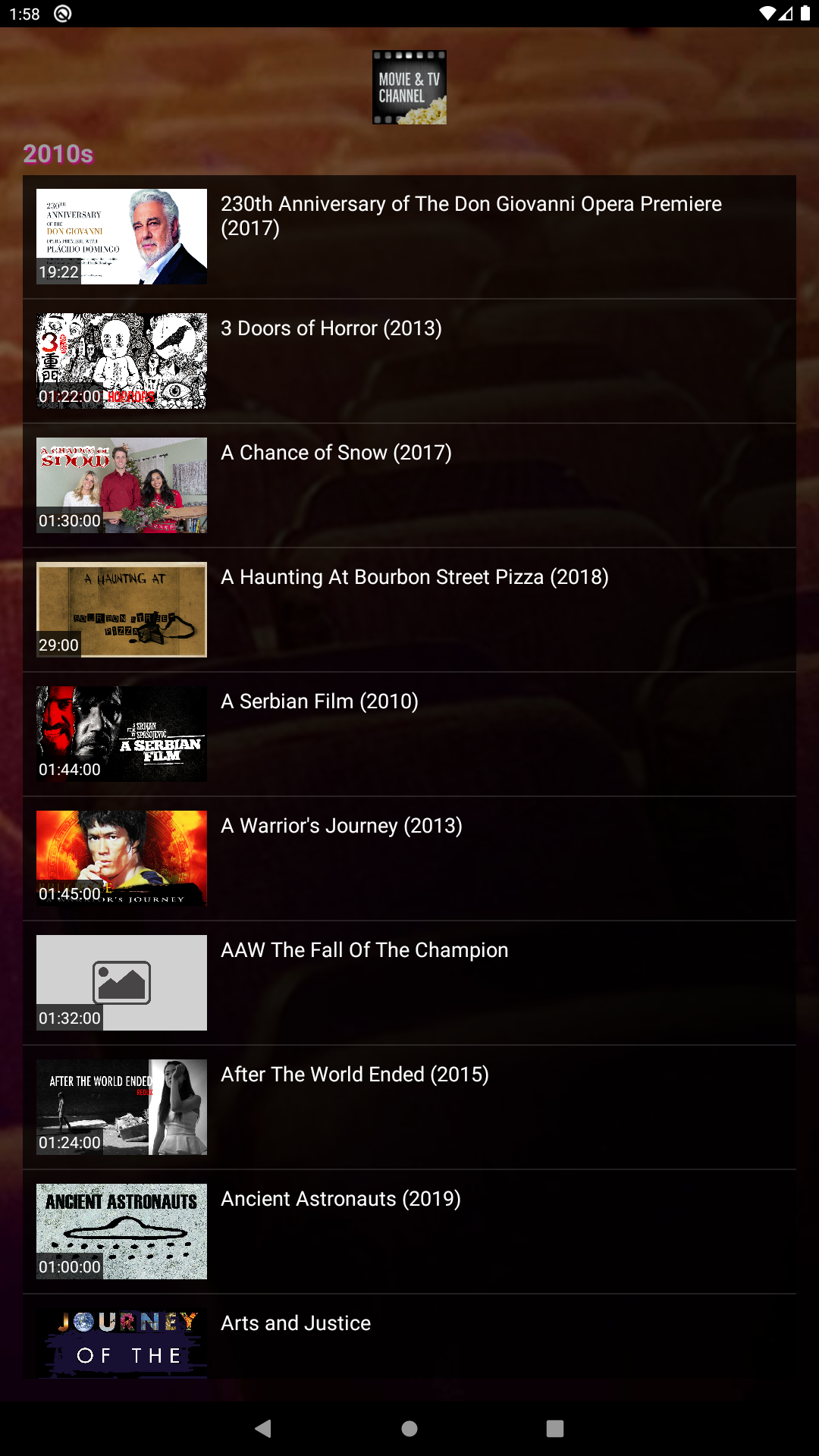 Movie & TV Channel:Amazon.com:Appstore for Android
