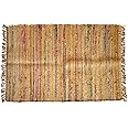 Amazon.com : Sturbridge Country Rag Rug in Stone 24" x 36" : Area Rugs ...